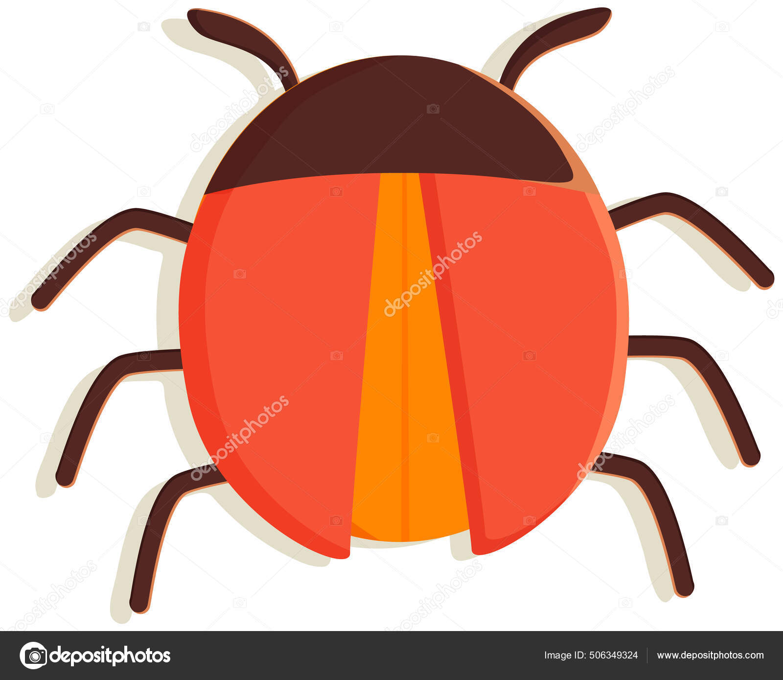 Icono de vector plano de error informático. Firma para concepto móvil y ...