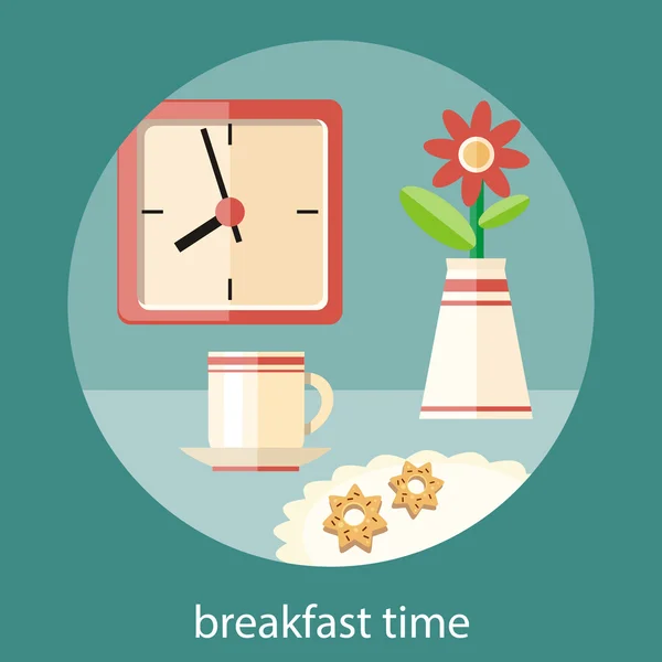Breakfast time Stock Vectors, Royalty Free Breakfast time Illustrations ...