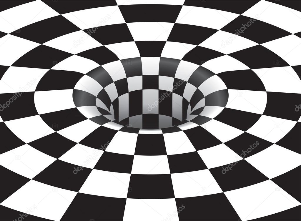 Optical Art Vortex — Stock Vector © raymondgibbs #61901937