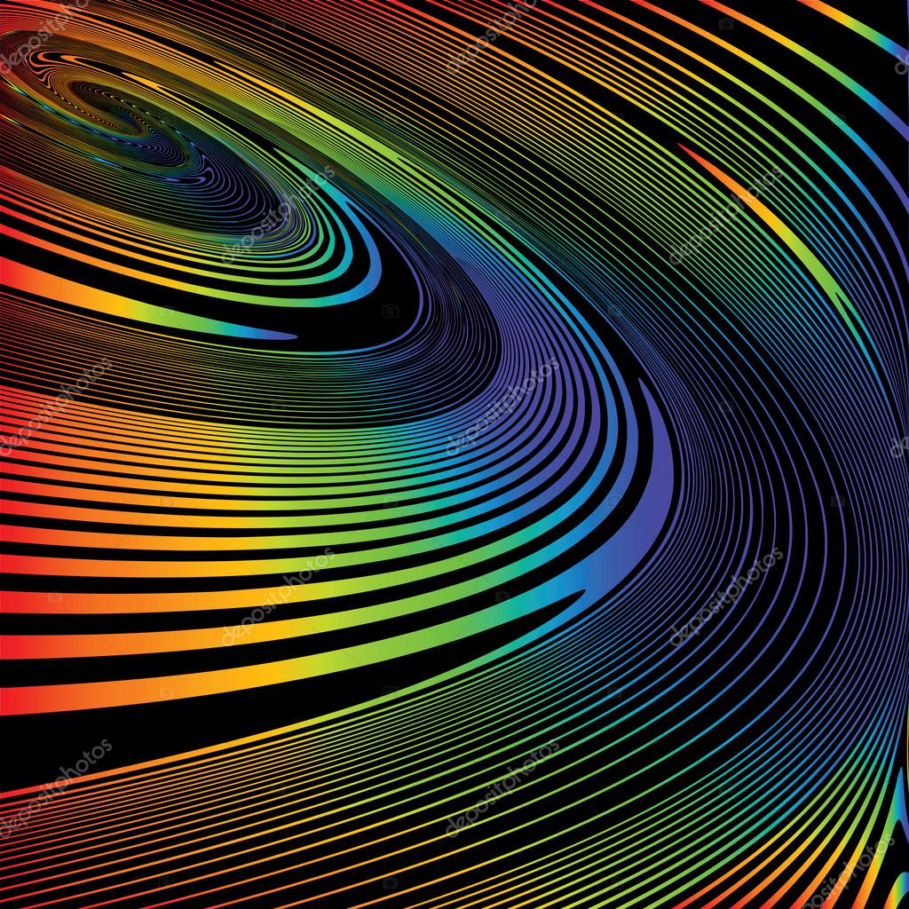 Design colorful helix movement illusion background Stock Vector by ...
