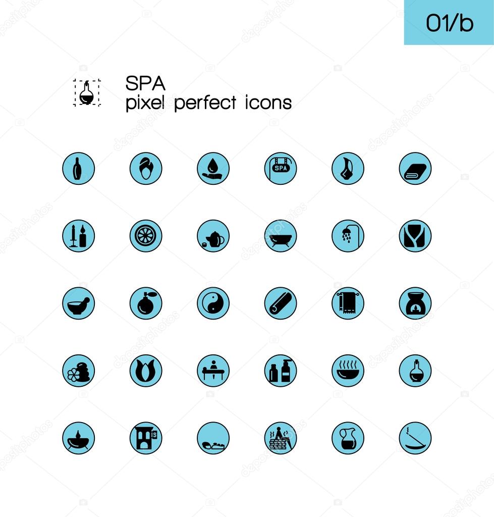 Spa & Wellness symbols collection. Stock Vector Image by ©torokimola ...