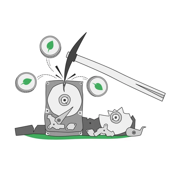 Chia coin Vector Art Stock Images | Depositphotos