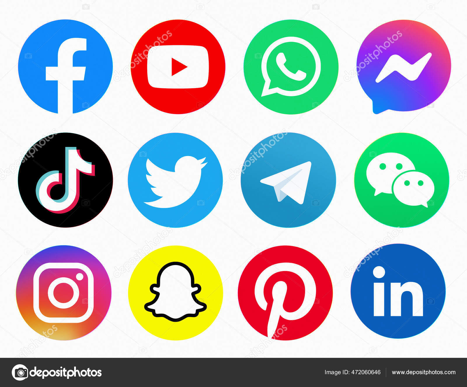 Facebook And Linkedin Logos