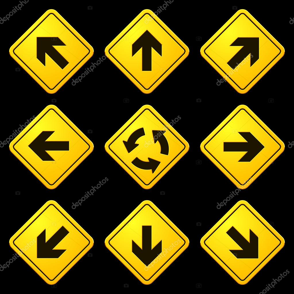 Street Signs Arrows