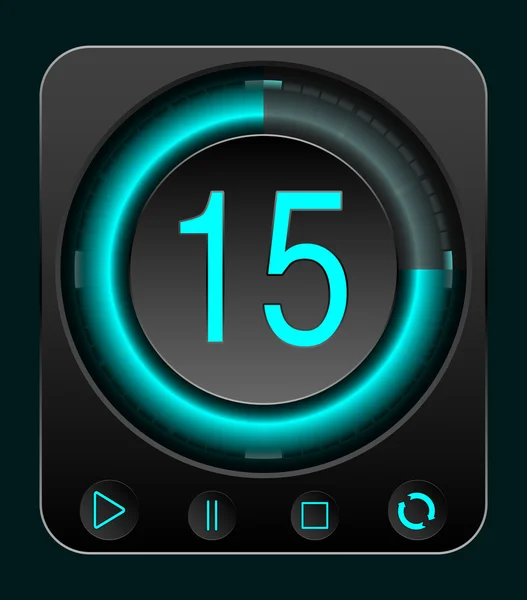 Digital stopwatch Vector Art Stock Images | Depositphotos