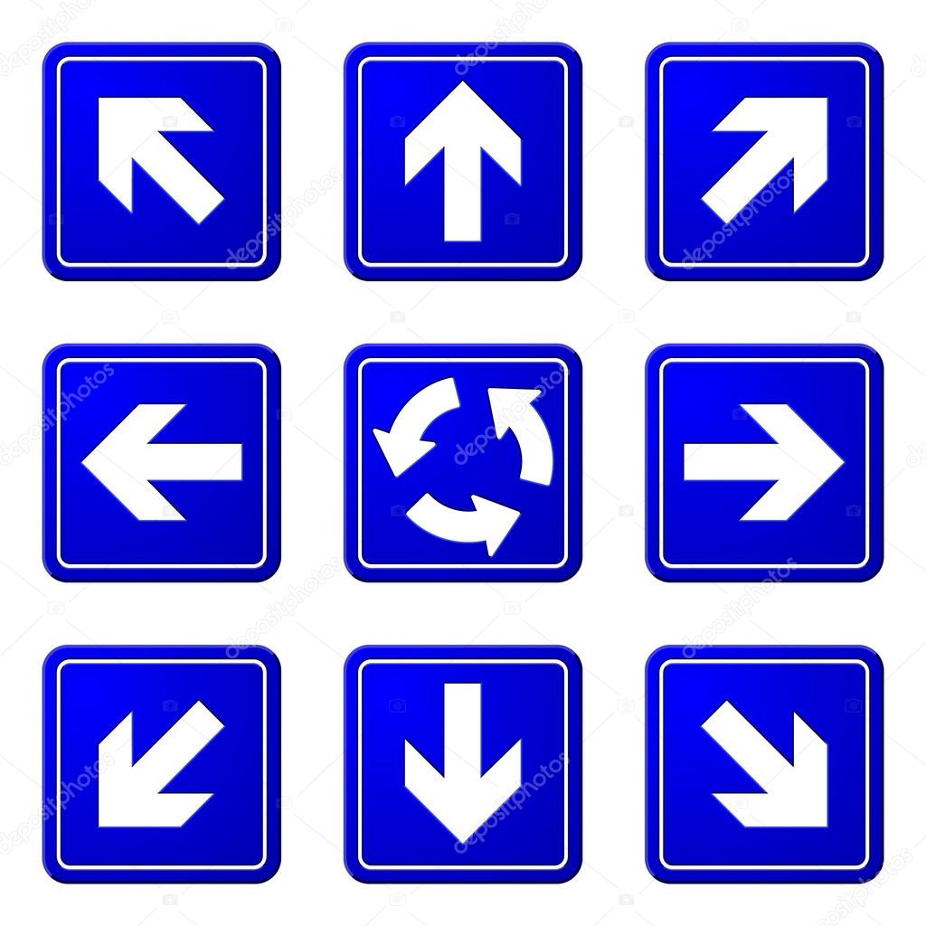 flechas direccionales — Vector de stock © Simeon.VD #62423493