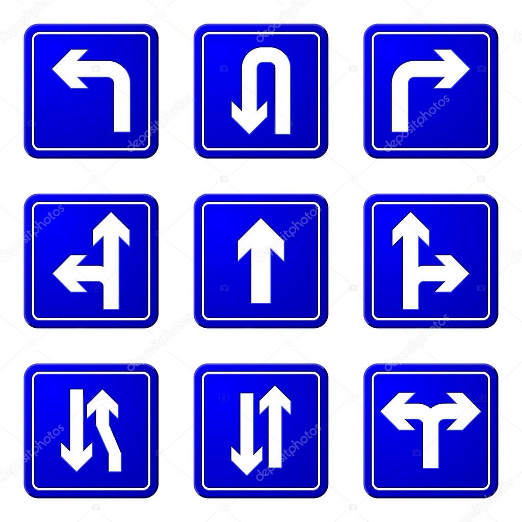 Flechas direccionales 2024