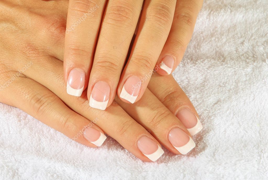 Beautiful woman's nails — Stock Photo © Roxiller #57733355