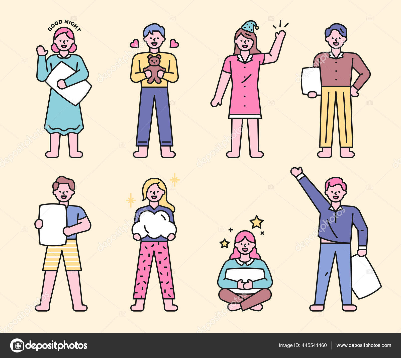 Scientists Lab Doing Research Cute Scientist Characters Working Giant ...