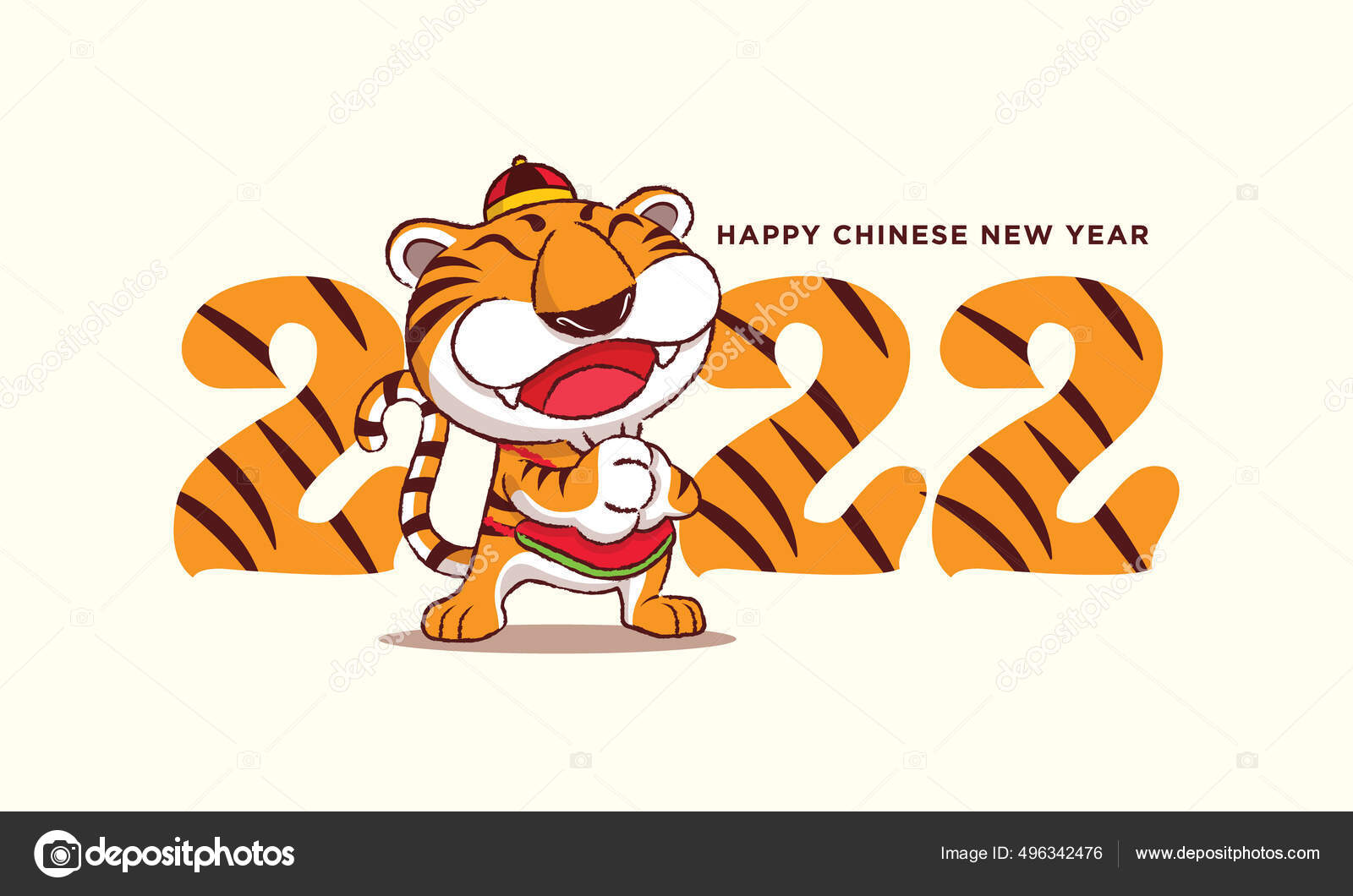 Happy Chinese New Year 2022 Cartoon Cute Tiger Greeting 2022 Stock ... Happy Chinese New Year 2022 Cartoon Cute Tiger Greeting 2022 Stock ...