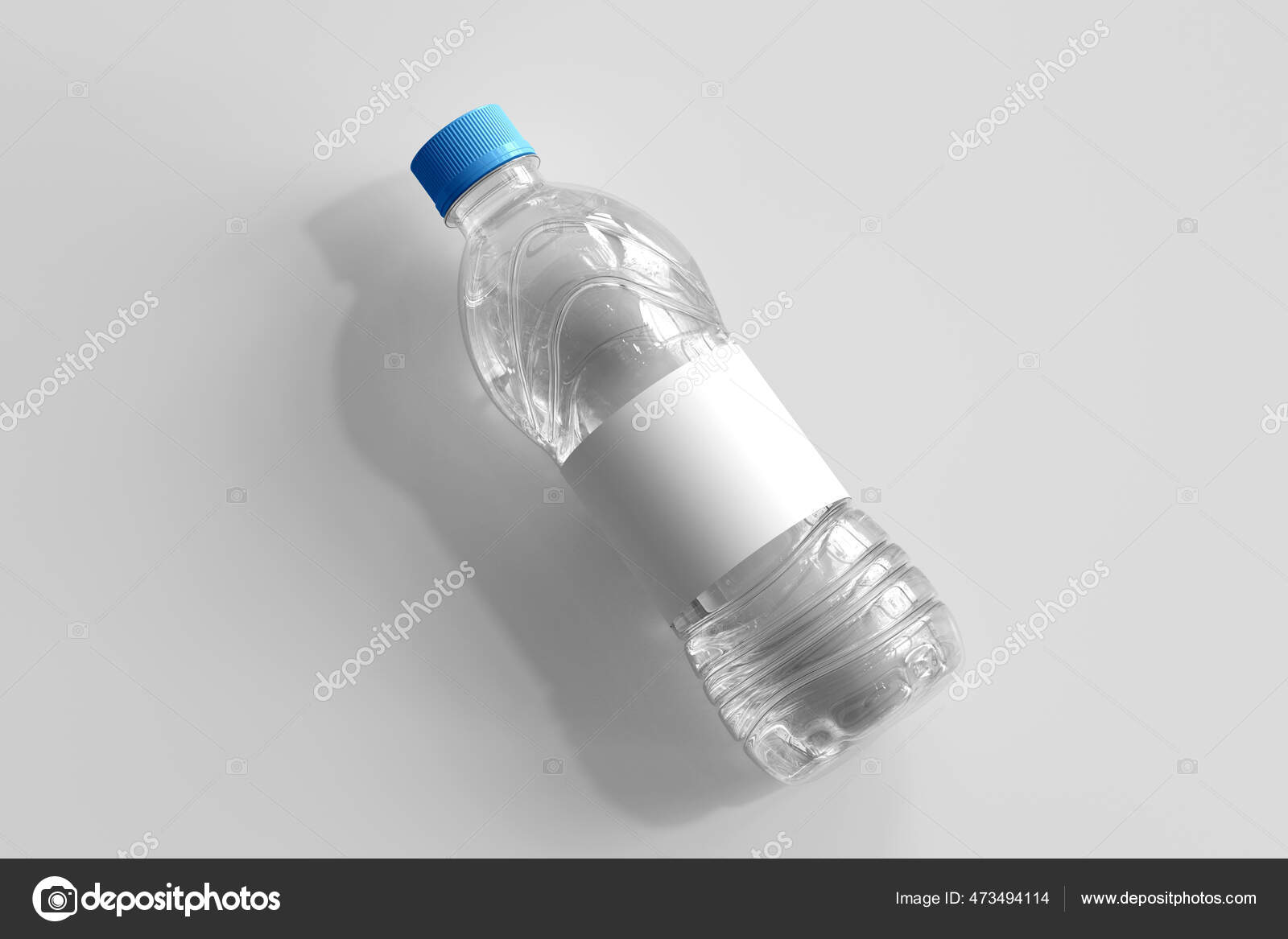 Fresh Water Bottle Blank Label Rendering — Stock Photo © pmvchamara ...