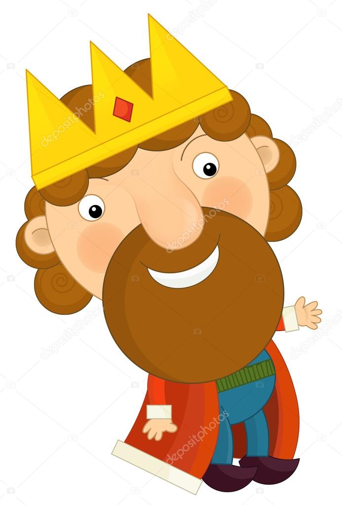Rey de dibujos animados hombre Ilustración de stock #70055215 de ©agaes8080