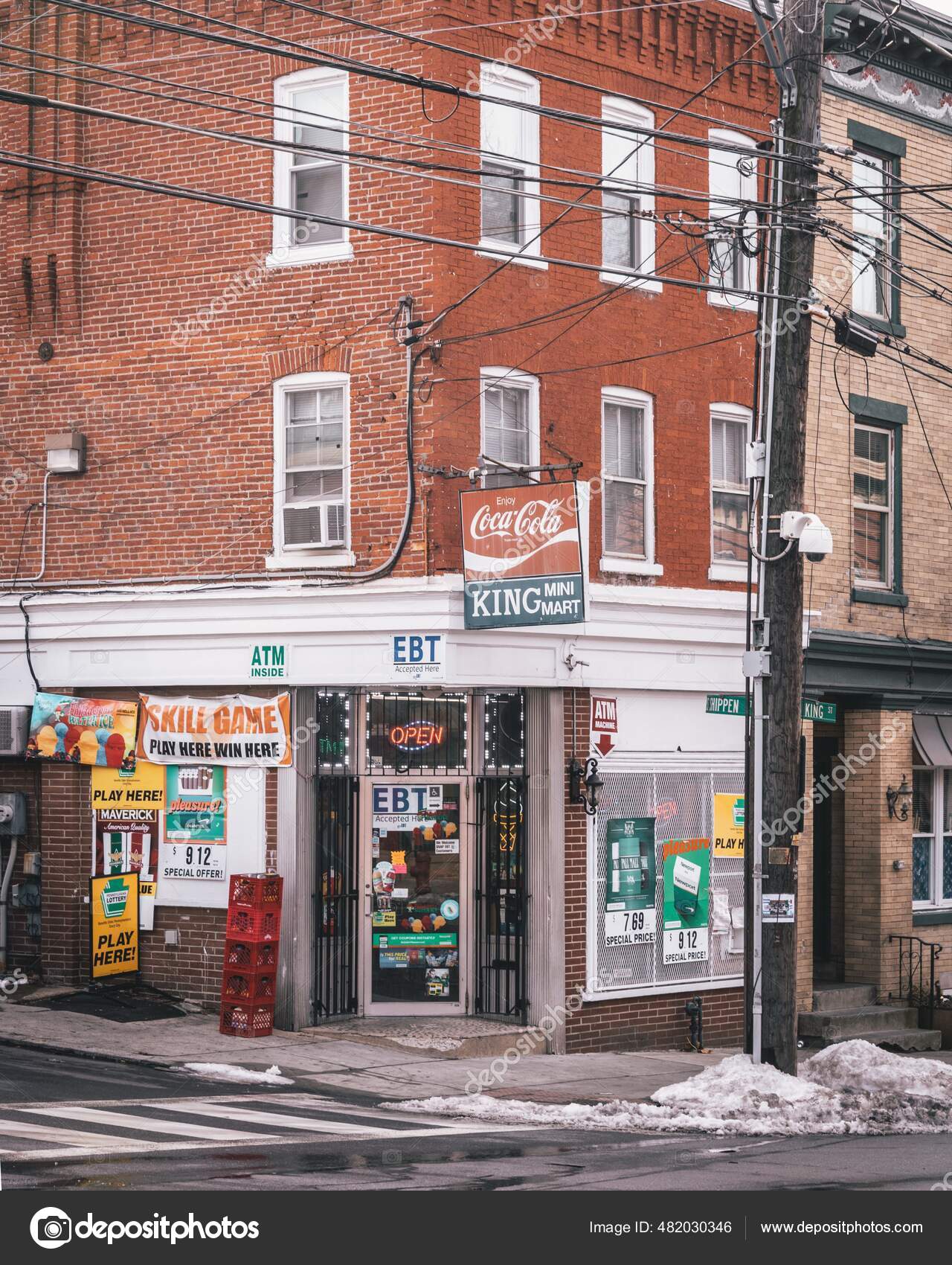 King Mini Mart Lancaster Pennsylvania — Stock Editorial Photo ...