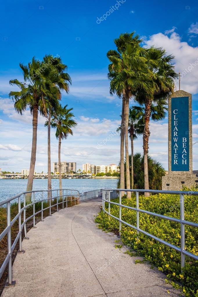 Clearwater Beach Sign