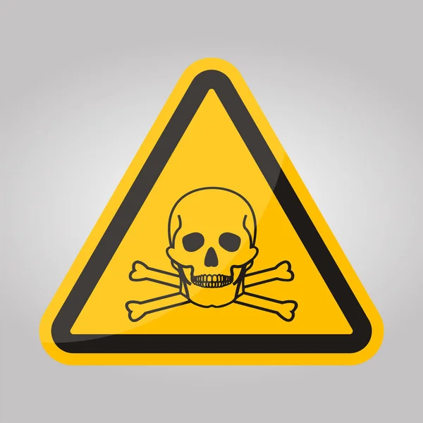 Toxic Material Symbol Sign Isolate On White Background,Vector ...