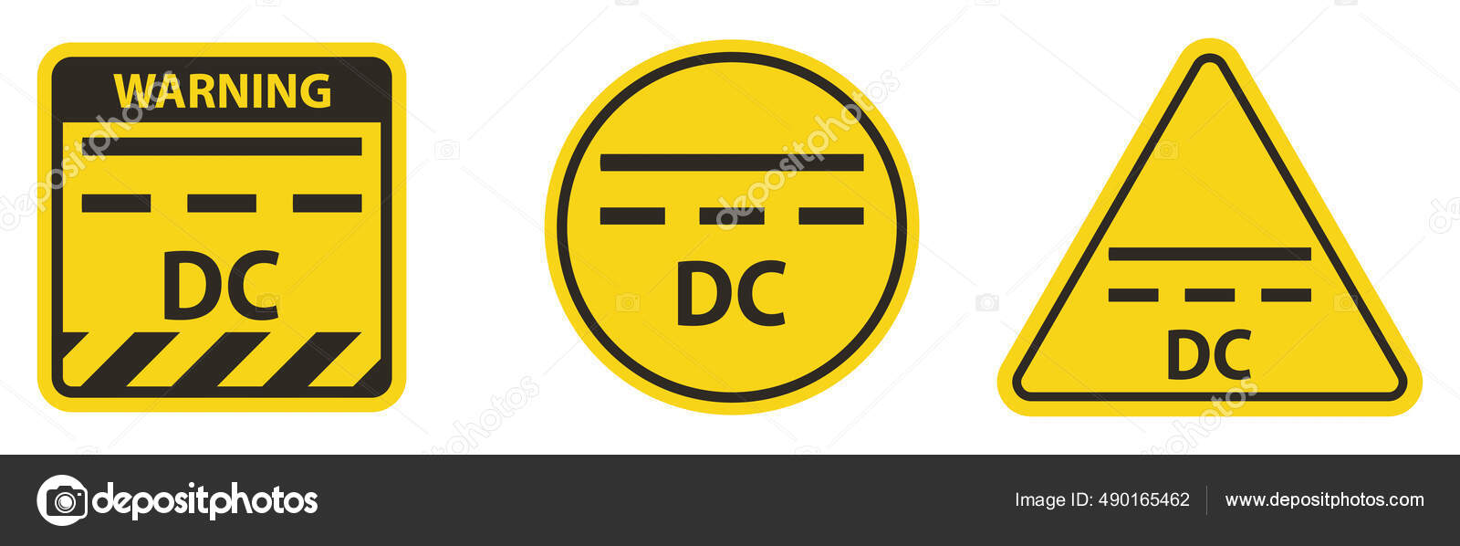 Direct Current Symbol