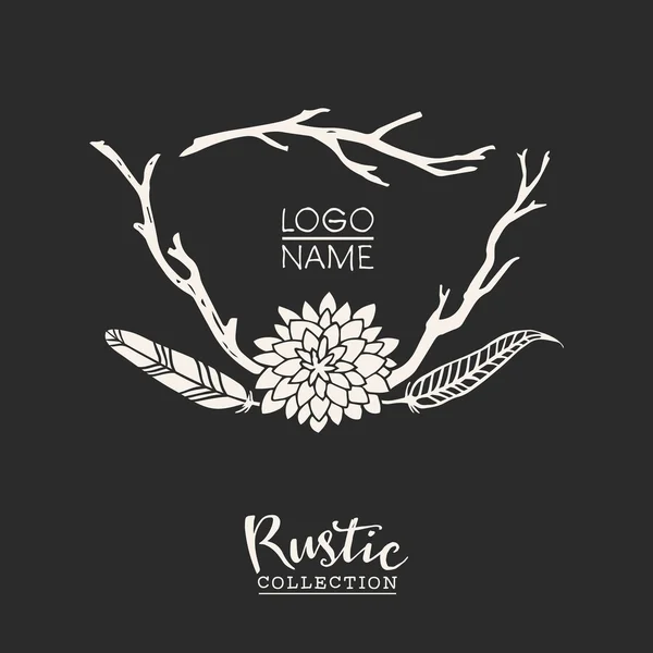 Rustic logo Stock Vectors, Royalty Free Rustic logo Illustrations ...