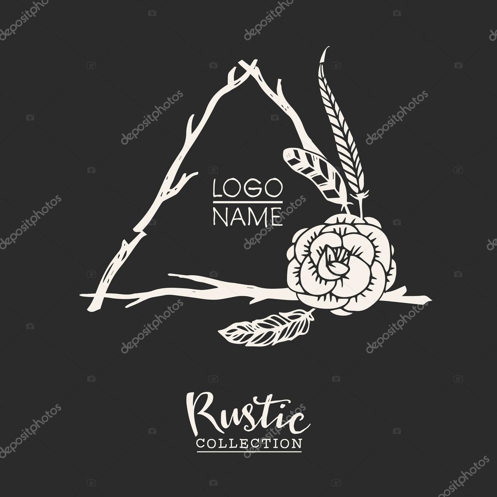 Rustic premade typographic logo template Stock Vector Image by ©kite ...