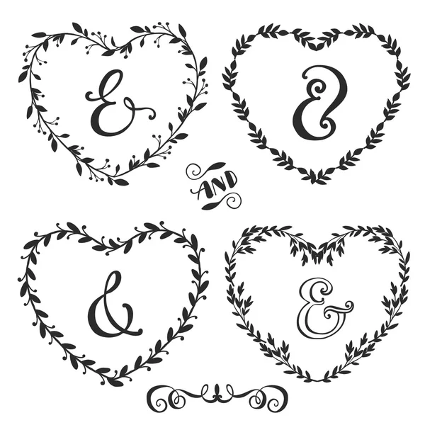 Rustic heart Vector Art Stock Images | Depositphotos