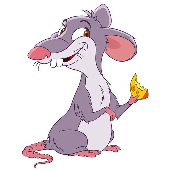 Cute rat cartoon Vector Art Stock Images | Depositphotos