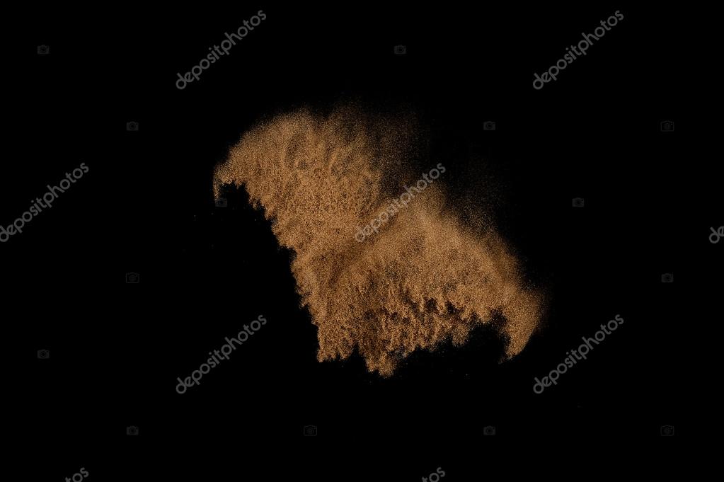 Sandy explosion isolated. Stock Photo by ©sergio34 110801452
