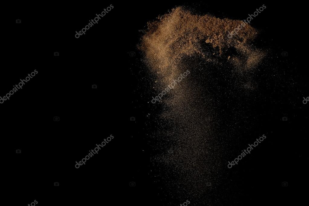 Sandy explosion isolated. Stock Photo by ©sergio34 111188200