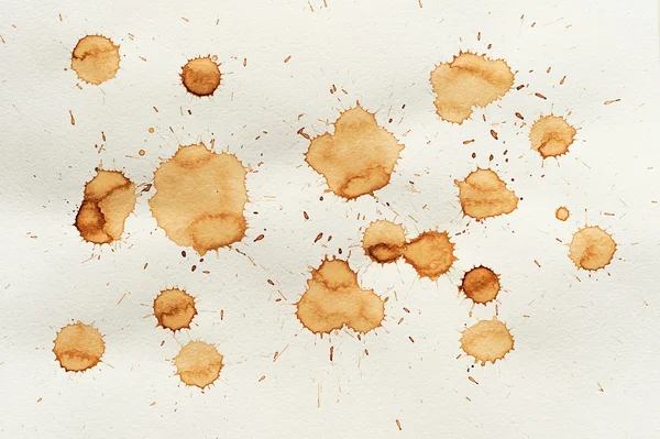 Coffee watercolor stain . - Stock Image - Everypixel