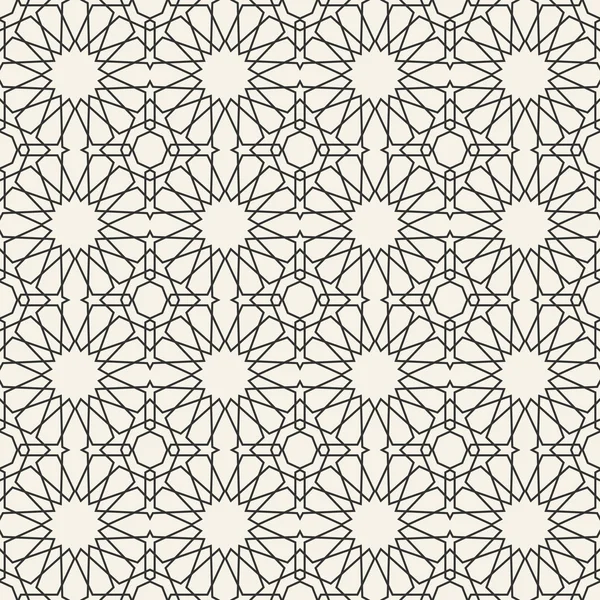 Abstract seamless geometric islamic wallpaper pattern Stock Vector by ...