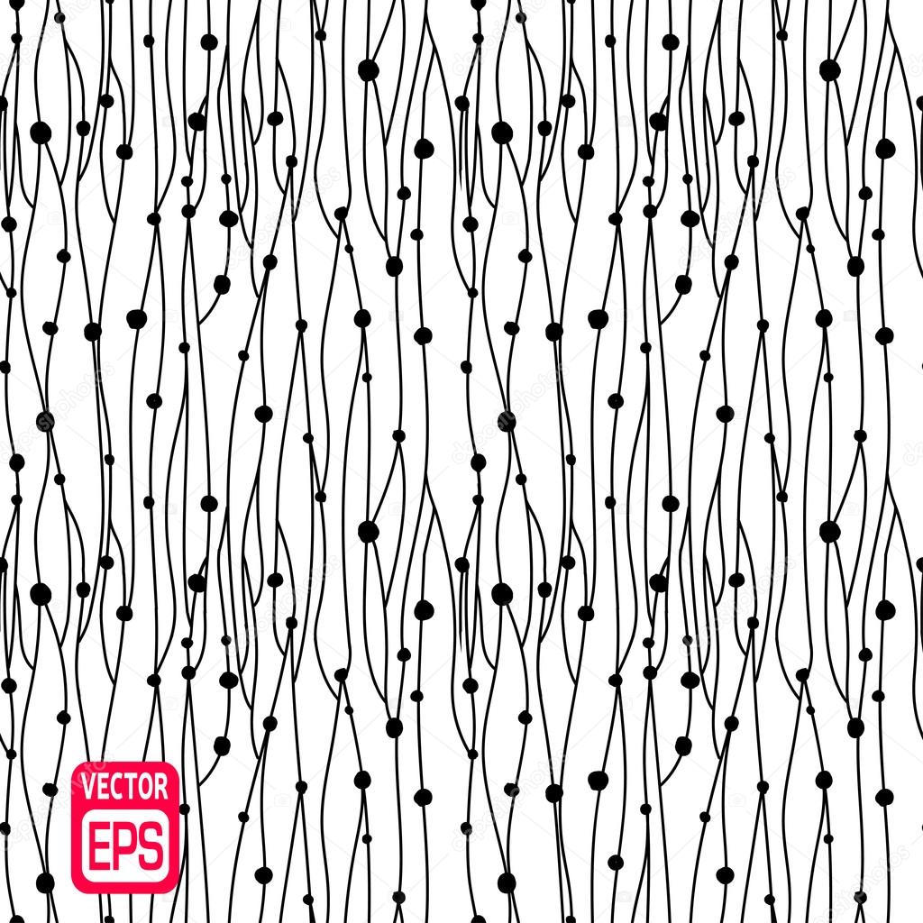Black and white hand drawn pattern Stock Vector by ©AlisaRed835 52791995