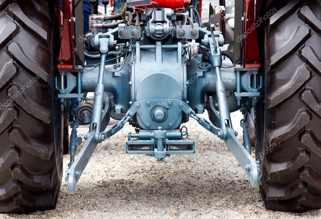 Rear view of tractor Stock Photo by ©budabar 73494519