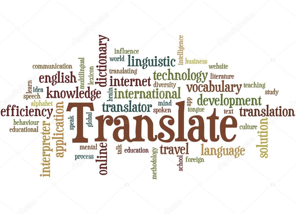 Translate, word cloud concept 6 Stock Photo by ©kataklinger 100871494