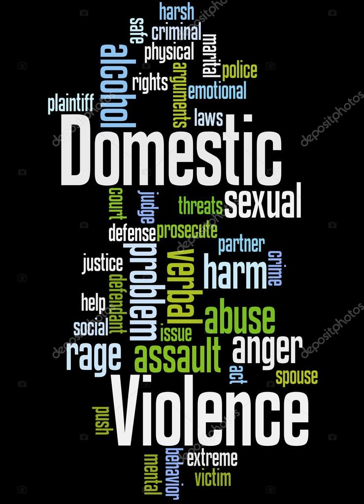 Domestic Violence, word cloud concept 3 — Stock Photo © kataklinger ...