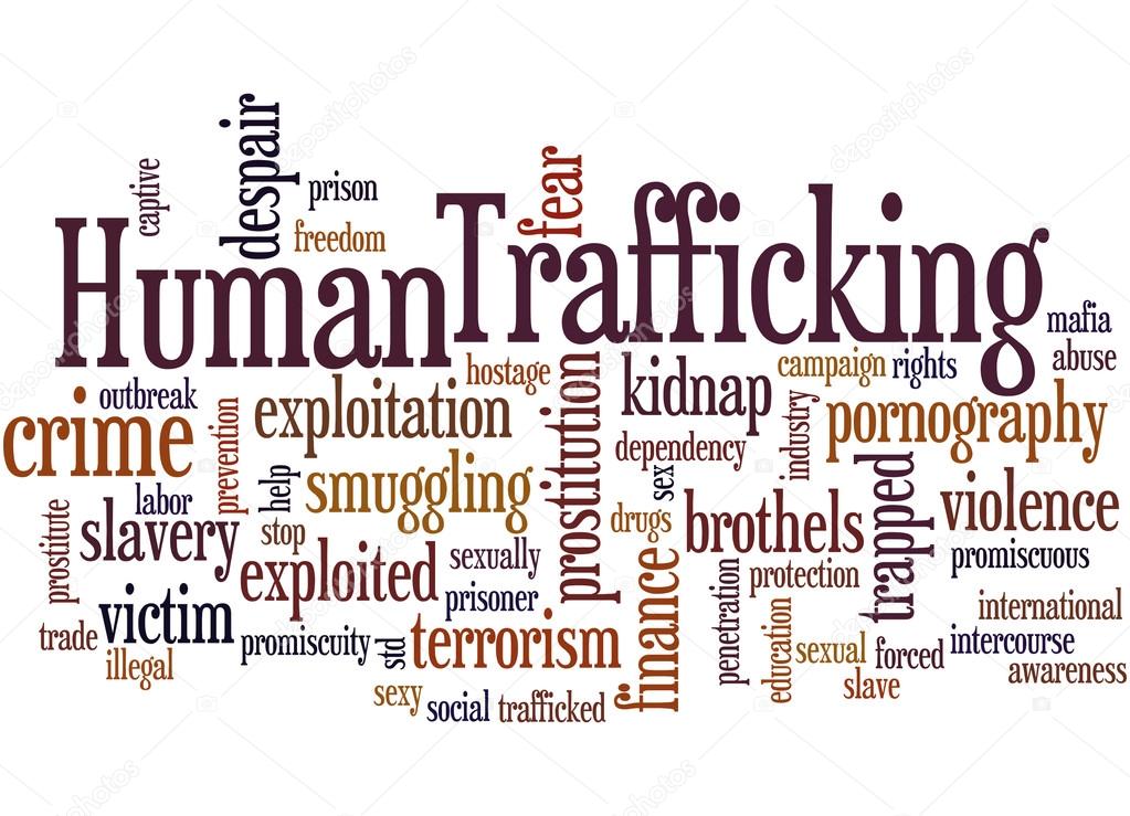 Human Trafficking, word cloud concept 9 Stock Photo by ©kataklinger ...