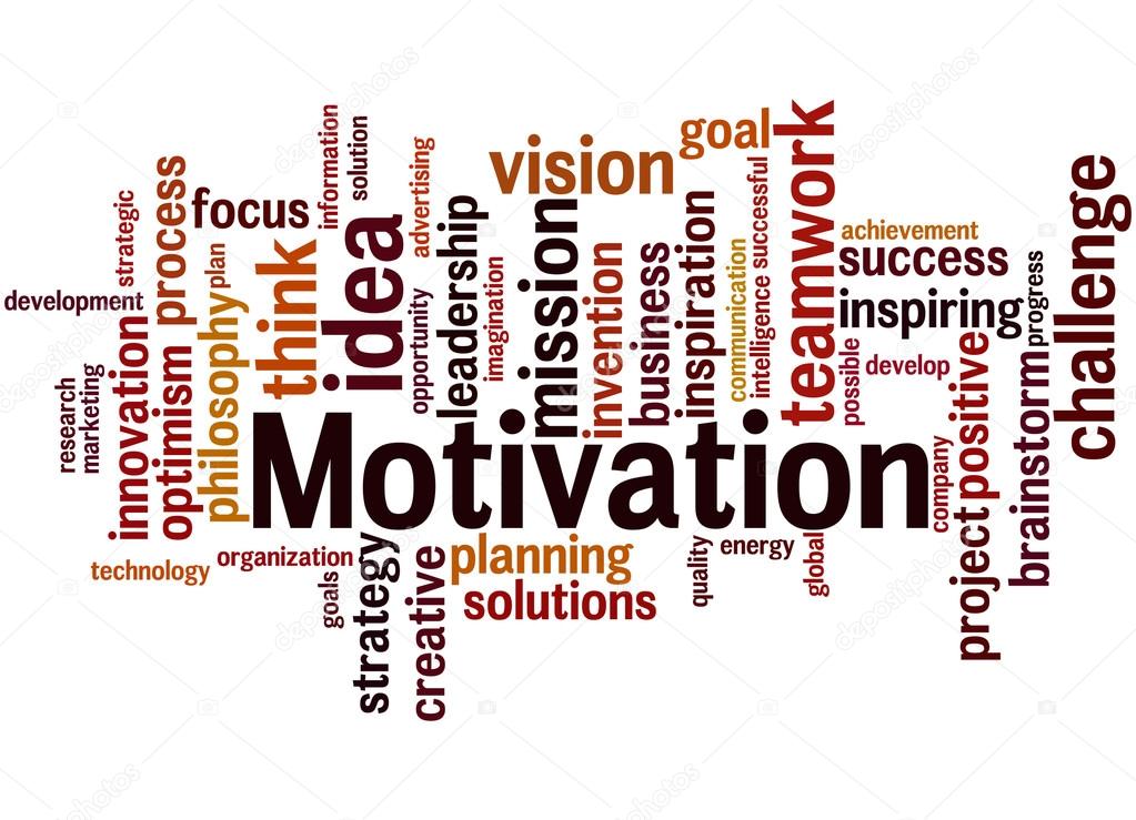 Motivation, word cloud concept 8 — Stock Photo © kataklinger #105644582