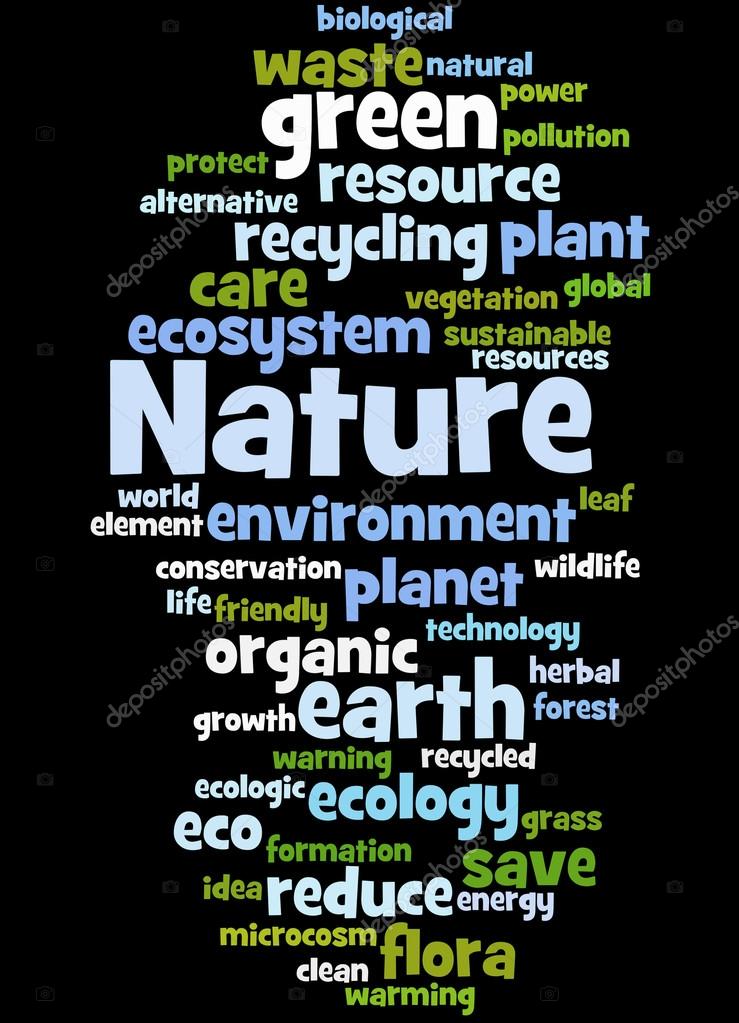 Nature, word cloud concept 6 — Stock Photo © kataklinger #105644718