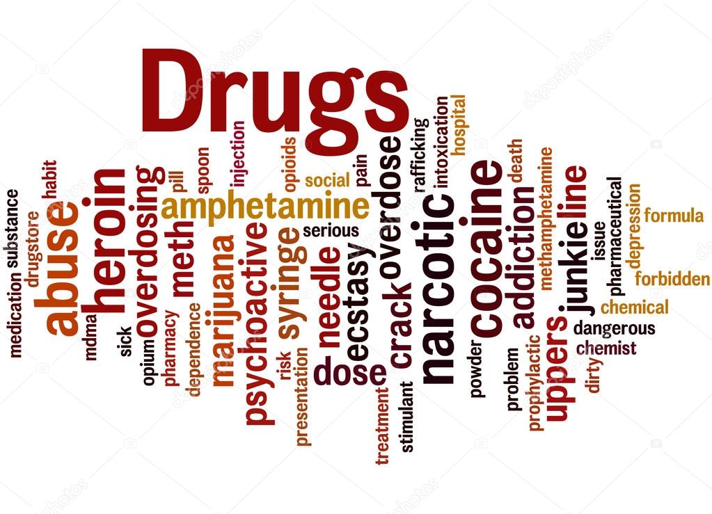Drugs, word cloud concept Stock Photo by ©kataklinger 106969252