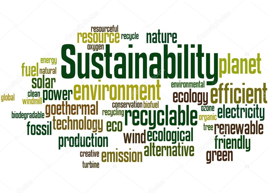 Sustainability, word cloud concept 3 — Stock Photo © kataklinger #116056408