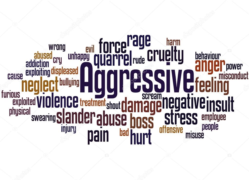 Aggressive, word cloud concept 8 Stock Photo by ©kataklinger 121343360
