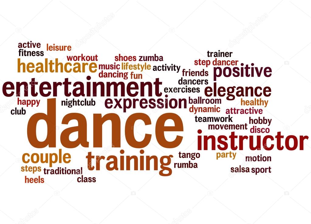 Dance, word cloud concept 4 — Stock Photo © kataklinger #96014144
