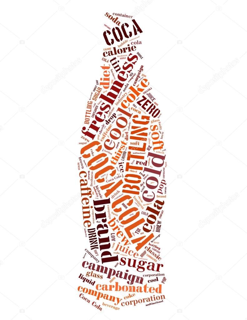 Coca Cola bottle, word cloud concept 2 Stock Photo by ©kataklinger 96838944