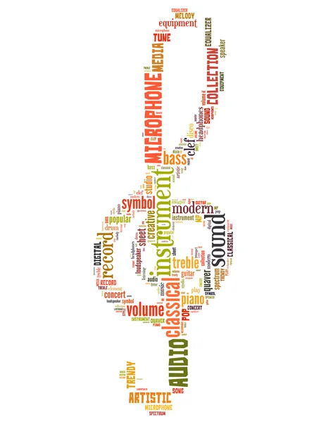 Classical music word cloud Stock Photo by ©sakkmesterke 61652847