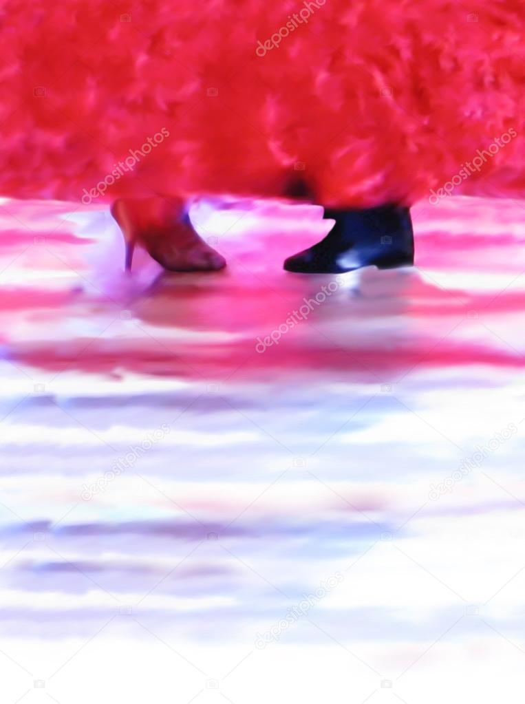 Ballroom dance floor abstract background — Stock Photo © ArtesiaWells ...