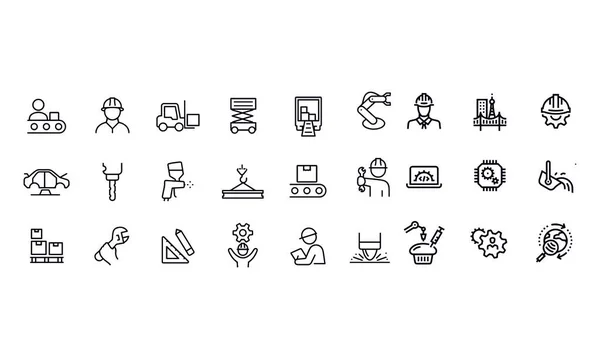 Manufacturing Icons Vector Design Stock Vector Image by ©medtazi2000 ...