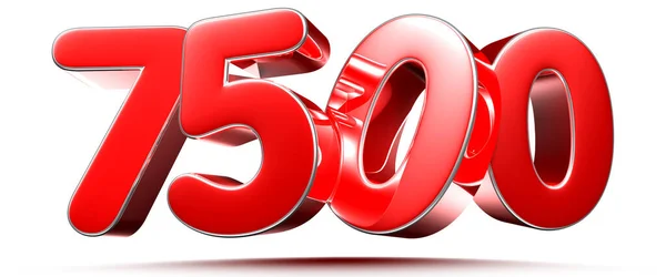 40K Red Illustration White Background Clipping Path Stock Photo by ...