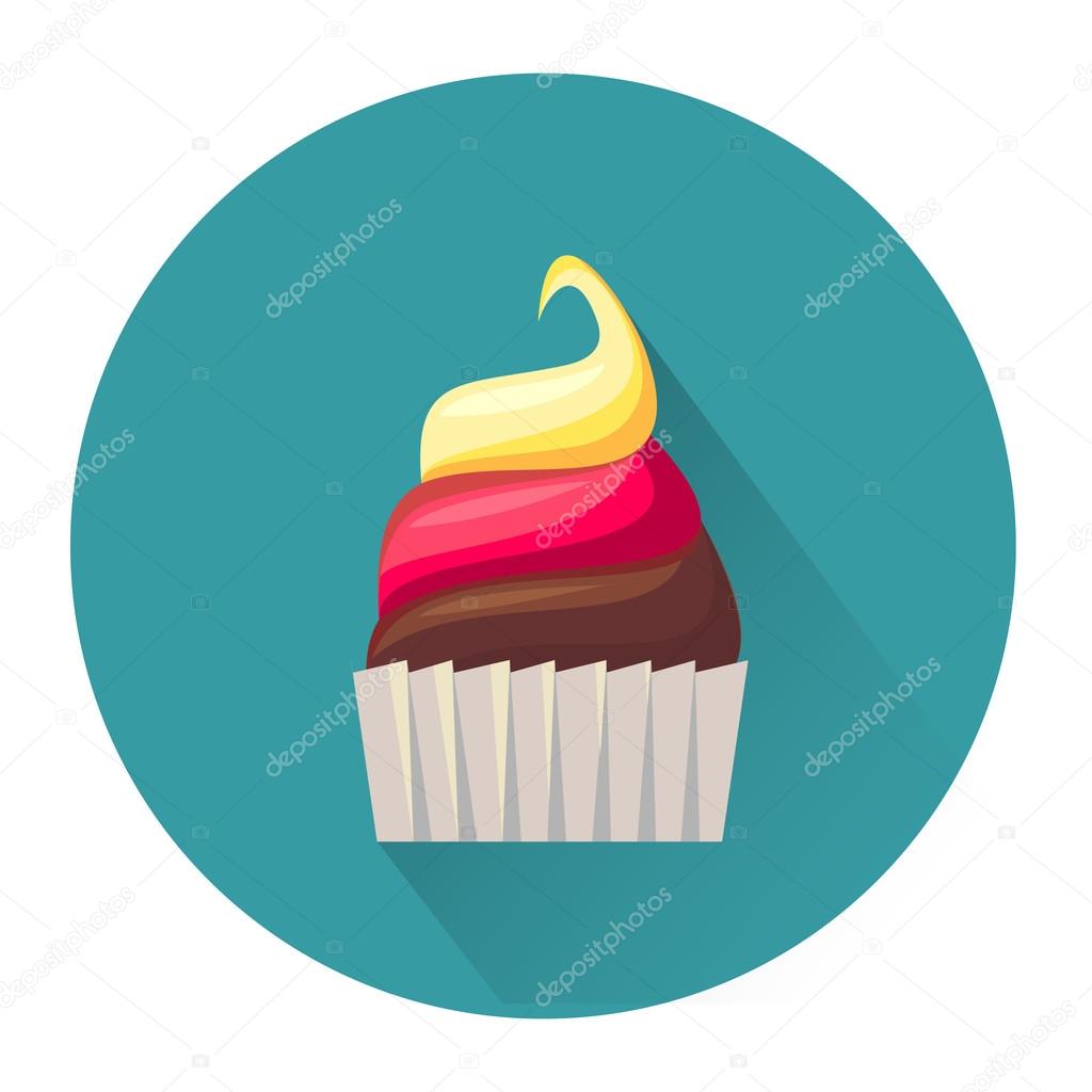 Cartoon dessert cake icon Stock Vector Image by ©Kannaa #118536252