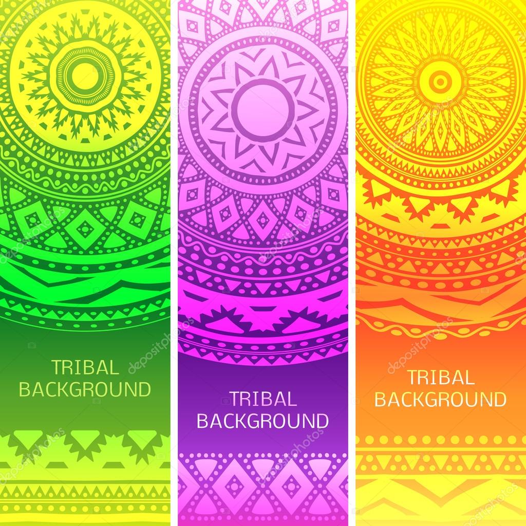 Colorful Tribal Design