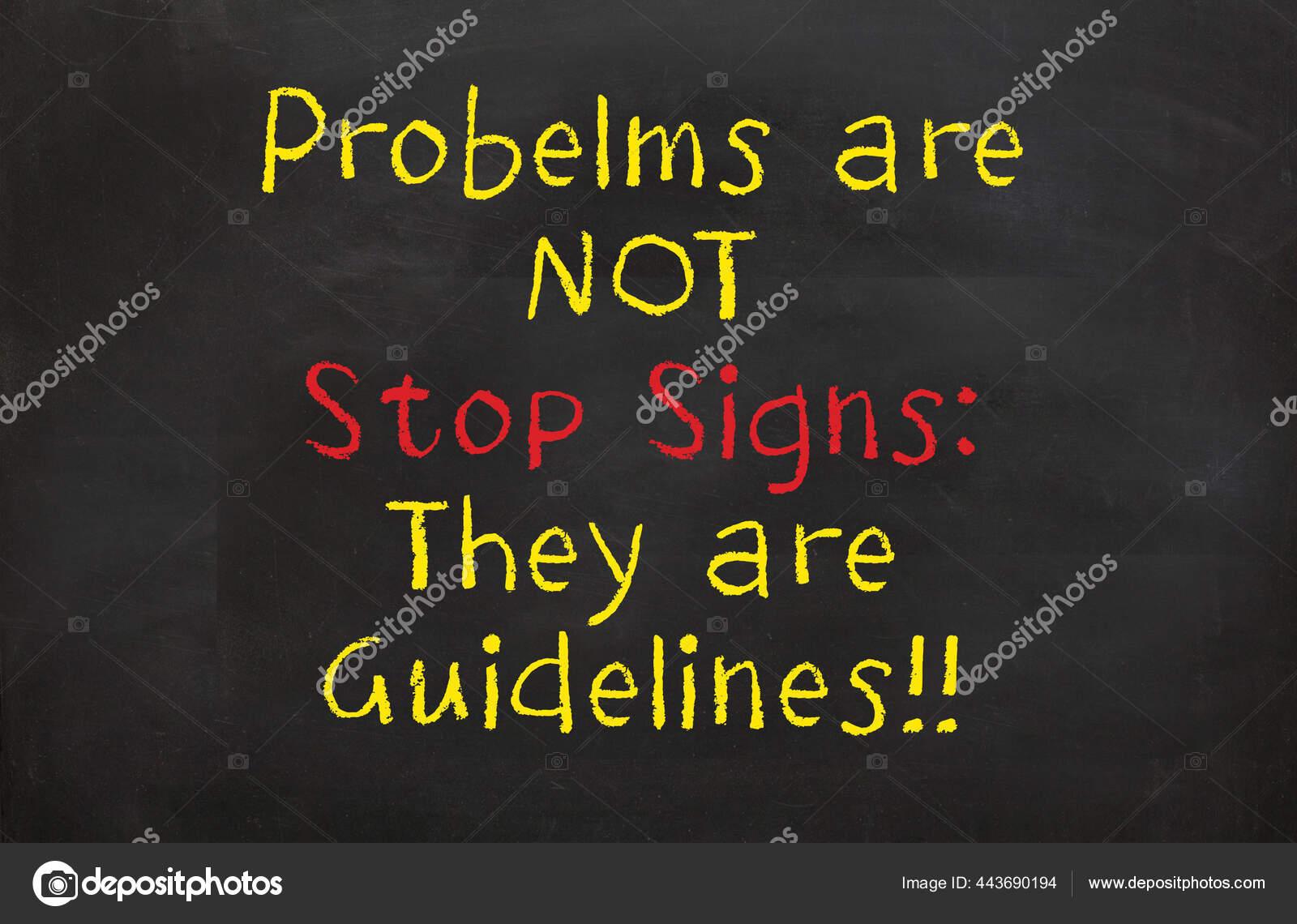 Problems Stop Signs Stock Photo by ©b11mdana 443690194