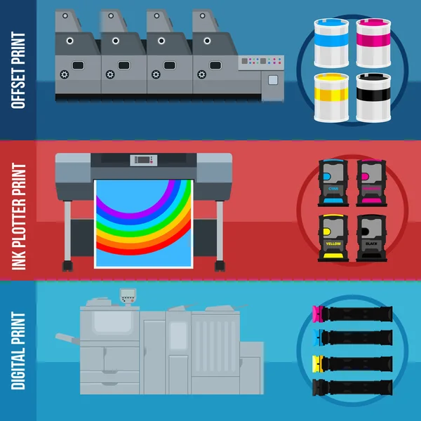 883 Offset printing machine Vector Images | Depositphotos