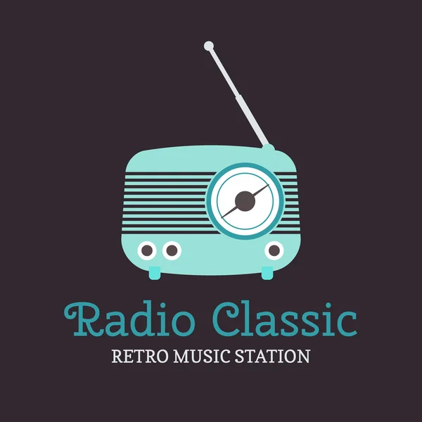 ᐈ Radio station logo stock vectors, Royalty Free vintage radio logo ...