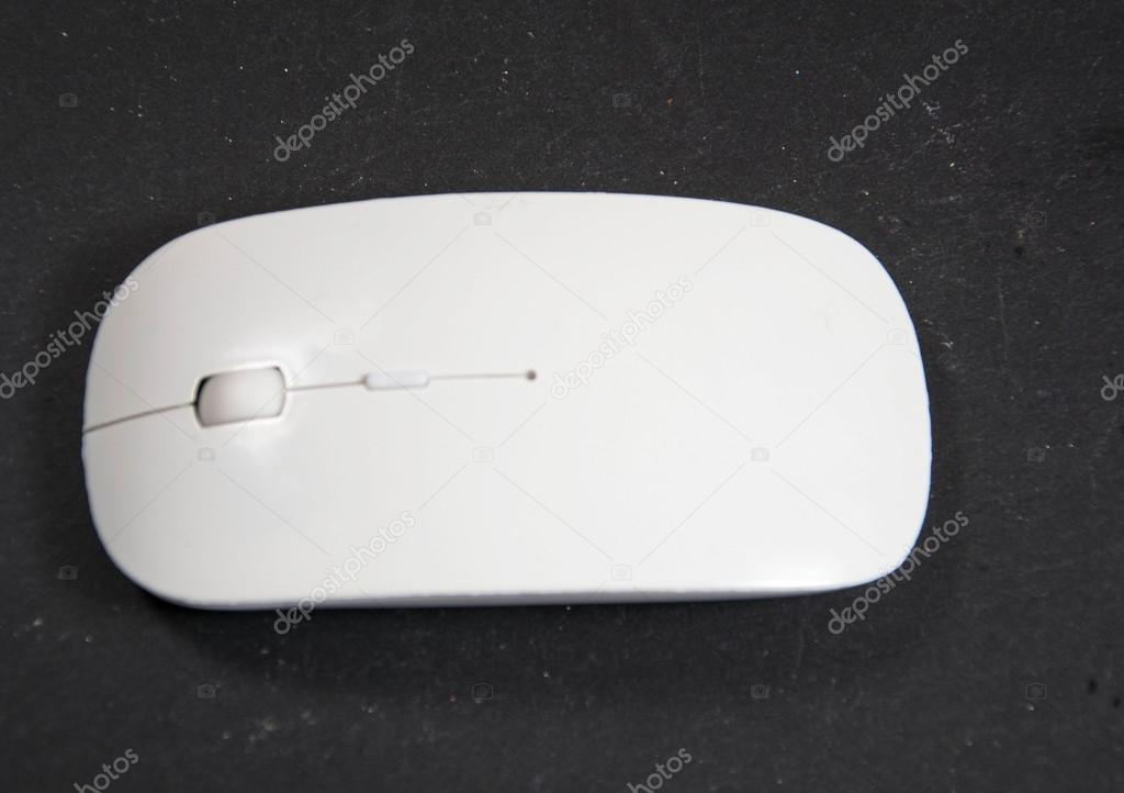Photo of a cableless computer mouse — Stock Photo © dstaerk #120153438